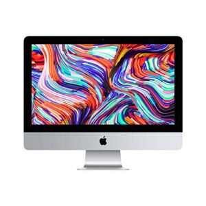 apple imac 21.5 inches retina 4k i5-8500 8 256gb ssd radeon pro 560x silver mhk33ll (renewed)