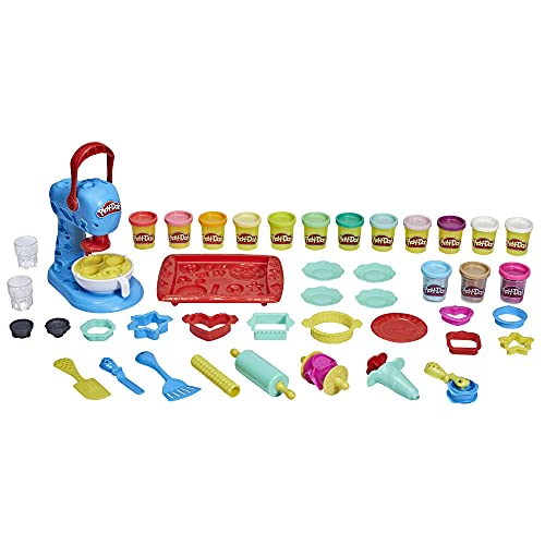 Play-Doh Kitchen Creations Ultimate Cookie Baking Playset with Toy Mixer, 25 Tools, and 15 Cans, Toddler Toys, Non-Toxic (Amazon Exclusive)