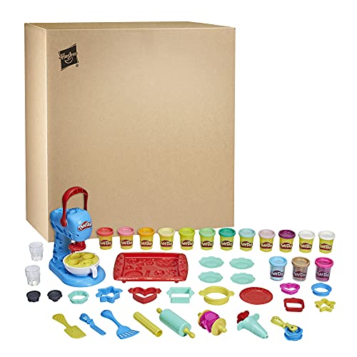 Play-Doh Kitchen Creations Ultimate Cookie Baking Playset with Toy Mixer, 25 Tools, and 15 Cans, Toddler Toys, Non-Toxic (Amazon Exclusive)