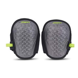 awp gel pro flooring knee pads | gel/foam padding provides all-day comfort, black,grey,green