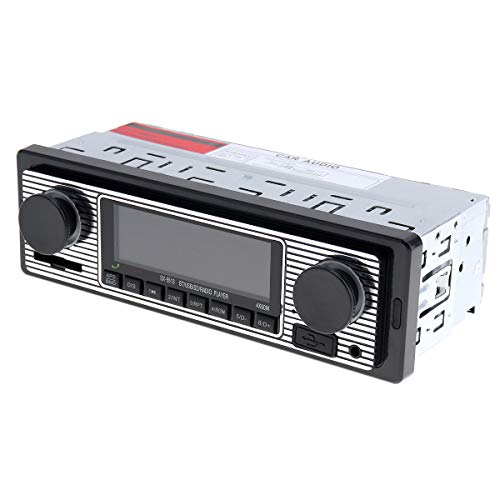 ePathChina 12V Bluetooth Car Radio MP3 Player Vehicle Stereo Audio Support FM / USB / SD / AUX with Remote Control