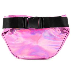 Dime Bags Party Pack | Festival and Party Fanny Pack | Water-Resistant Waist Bag (Disco Pink)