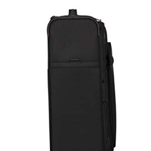 Samsonite Airea Luggage- Suitcase, Spinner M Expandable (67 cm - 81.5 L), Black (Black)