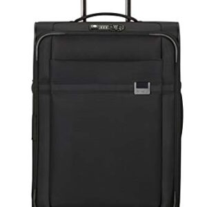 Samsonite Airea Luggage- Suitcase, Spinner M Expandable (67 cm - 81.5 L), Black (Black)