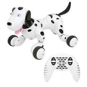 multi‑functional robots electric dog, electronic pet, smart for kids children(black)