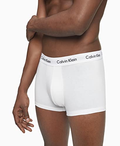 Calvin Klein Men's Cotton Stretch 3-Pack Low Rise Trunk