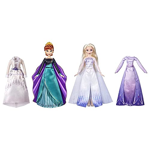 Disney's Frozen 2 Anna and Elsa Royal Fashion, Clothes and Accessories (Elsa & Anna)