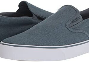 Lugz Mens Clipper Classic Slip On Sneakers Shoes Casual - Blue - Size 10.5 M