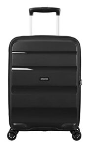 american tourister bon air dlx 4-wheels trolley black 55 cm