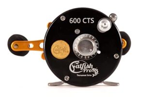 catfish pro tournament series round baitcasting fishing reel 600 cts