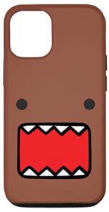 iphone 12/12 pro domo-kun jdm domo-kun cute japanese little monster kids toys case