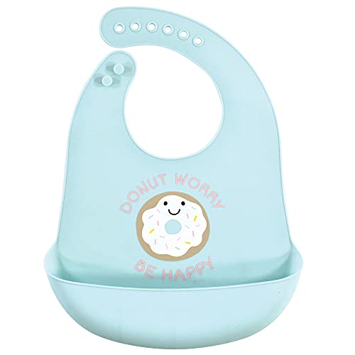 Hudson Baby Unisex Baby Silicone Bibs, Sweetest Cupcake, One Size