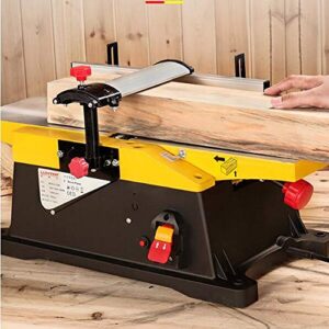 220V Desktop Planer Multifunctional 6 Inch Benchtop Planer, 1800w 12000rpm Electric Benchtop Jointer Table Top for Wood Cutting Woodworking Enthusiast