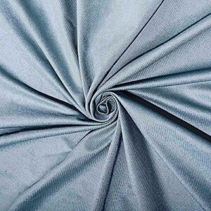 BalsaCircle 10 ft x 10 ft Dusty Blue Polyester Photography Backdrop Drapes Curtains Panels - Wedding Events Decorations Home Party Reception Supplies