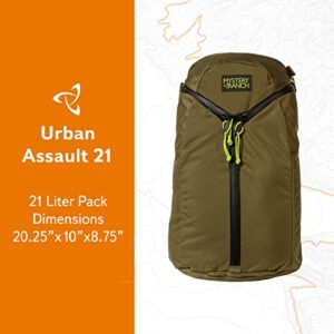 Mystery Ranch Urban Assault 21 Backpack - Military Inspired Rucksacks, Lizard, 21L