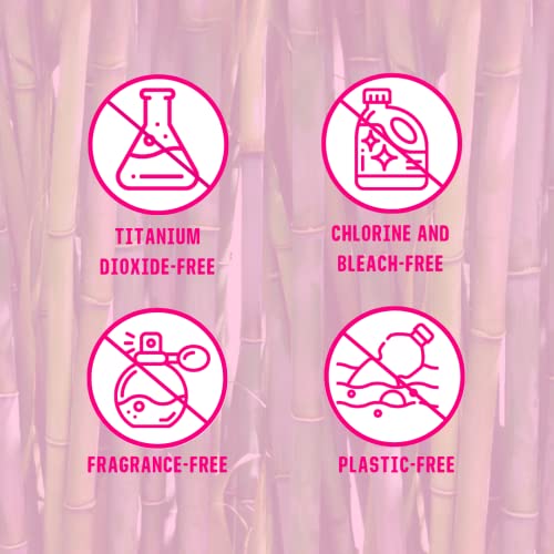 FLO - Mega Pack of Bamboo Night Pads, Winged & Ultra-Thin, Feminine Period Care, Organic Menstrual Products, Plant-Based, Plastic-Free, Sanitary Napkins, Women, Black-Owned, Compostable, 80 Count