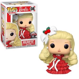 funko pop! retro toys: barbie - holiday barbie 1988