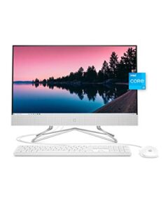 hp all-in-one desktop pc, 11th gen intel core i3-1115g4 processor, 8 gb ram, 512 gb ssd storage, full hd 23.8” display, windows 10 home, remote work ready, mouse and keyboard (24-dp1250, 2021)