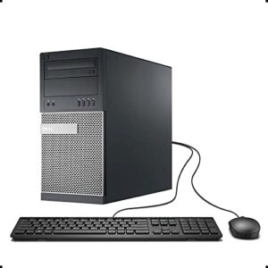 dell optiplex 7010 tower desktop computer, intel i7-3770 upto 3.9ghz, hd graphics 4000 4k support, 32gb ram, 1tb ssd, displayport, hdmi, dvd, ac wi-fi, bluetooth - windows 10 pro (renewed)