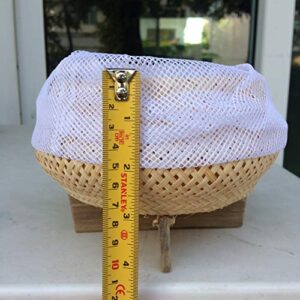 Sticky Rice Basket Steamer Woven Bamboo Cookware Pot