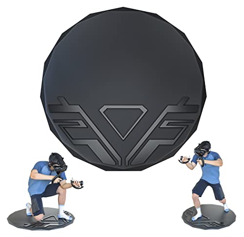 XPACK VR Mat - 35" Round Anti Fatigue Mat - Virtual Reality Matt Helps Determine Direction and Position of Your Feet During Game, Prevents Players from Hitting and Breaking Objects in Surroundings