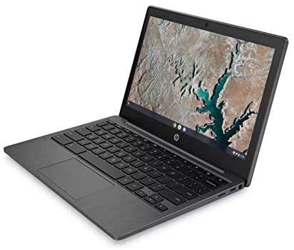 HP Chromebook 11-inch HD Laptop, MediaTek MT8183, MediaTek Integrated Graphics, 4 GB RAM, 32 GB eMMC Storage, Chrome OS (Gray)