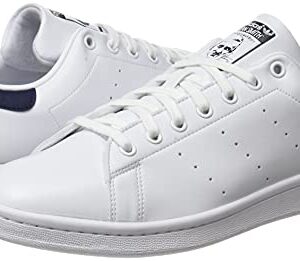 adidas Originals Men's Stan Smith Gymnastics Shoe, FTWR White FTWR White Collegiate Navy, 11.5