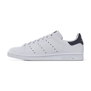 adidas Originals Men's Stan Smith Gymnastics Shoe, FTWR White FTWR White Collegiate Navy, 11.5