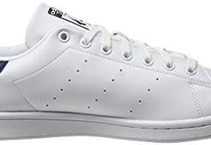 adidas Originals Men's Stan Smith Gymnastics Shoe, FTWR White FTWR White Collegiate Navy, 11.5