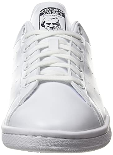 adidas Originals Men's Stan Smith Gymnastics Shoe, FTWR White FTWR White Collegiate Navy, 11.5