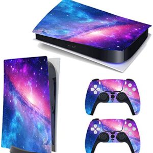 YK MALL PS5 Console PS5 Stickers Vinyl Skin Pattern Decals Skin Sticker for PS5 Playstation 5 Console and 2 Controller (Playstation 5 Not The Digital Edition)