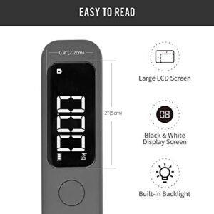 pack all 110 Lbs Luggage Scale, Digital Handheld Luggage Scale, Travel Weight Scale for Luggage with Backlit LCD Display, Battery Included (Grey)