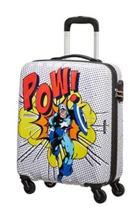 american tourister, hand luggage, multicolored (captain america pop art), s (55 cm-36 l)