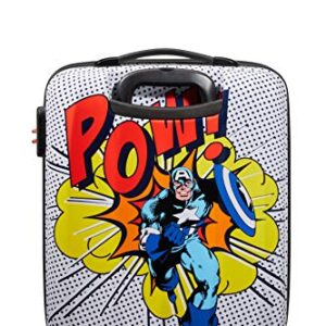 American Tourister, hand luggage, Multicolored (Captain America Pop Art), S (55 cm-36 L)