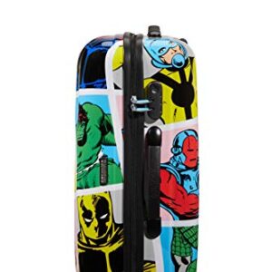 AMERICAN TOURISTER Unisex Adults’ Luggage Suitcase, Multicolored (Marvel Pop Art), M (65 cm-62.5 L)