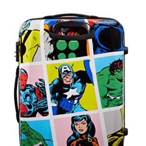 AMERICAN TOURISTER Unisex Adults’ Luggage Suitcase, Multicolored (Marvel Pop Art), M (65 cm-62.5 L)