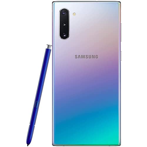 SAMSUNG Galaxy Note 10 N970 6.3" Android 256GB Smartphone (Renewed) (Aura Glow, T-Mobile)