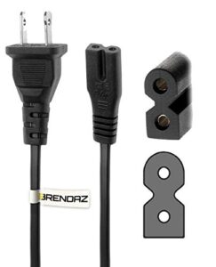 brendaz compatible ac power cord cable for bose wave soundtouch music system iv (10-feet)