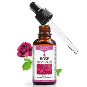 rose essential oil, face rose oil, moisturizer rose oil, anti ageing & anti wrinkle serum, rose oil for face, skin care - 30ml