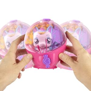 Bubiloons - 8+ Accessories, Surprise character that blow bubbles, For girls and kids 5 and up