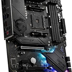 MSI MPG B550 Gaming Plus Computer Gaming Motherboard (AMD AM4, Ryzen 5000 & 3000 Series, DDR4, PCIe 4.0, SATA 6Gb/s, M.2, USB 3.2 Gen 2, HDMI/DP, ATX) AMD PC Motherboards (Renewed)