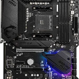 MSI MPG B550 Gaming Plus Computer Gaming Motherboard (AMD AM4, Ryzen 5000 & 3000 Series, DDR4, PCIe 4.0, SATA 6Gb/s, M.2, USB 3.2 Gen 2, HDMI/DP, ATX) AMD PC Motherboards (Renewed)