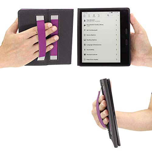 E-Reader Case for 10th Generation-2019 and 9th Generation-2017 Released PU Leather Cover H01 – Purple