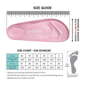 AEROTHOTIC Women’s Arcus Comfort EVA Beach Slide Sandals (Arcus Pink, 9)