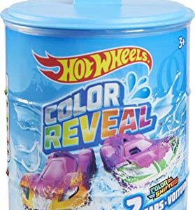 Hot Wheels Set of 2 Color Reveal Cars or Trucks in 1:64 Scale, Surprise Reveal & Repeat Color Change (Styles May Vary)