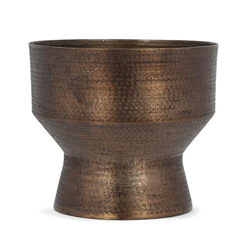 Christopher Knight Home Fairborn PLANTERS, Aged Brass