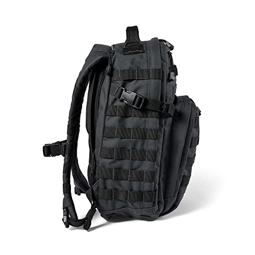 5.11 Tactical Backpack – Rush 12 2.0 – Military Molle Pack, CCW and Laptop Compartment, 24 Liter, Small, Style 56561, Double Tap