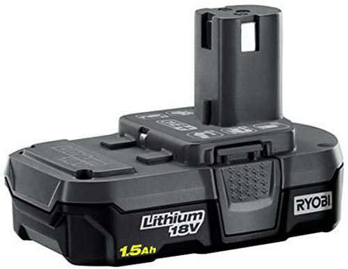 Ryobi 18-Volt ONE+ 1.5Ah Compact Lithium-Ion Battery (RENEWED)