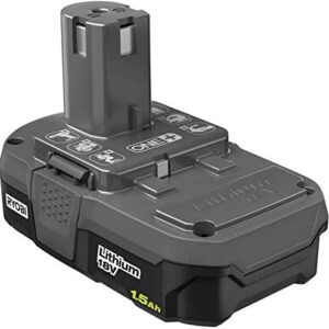 Ryobi 18-Volt ONE+ 1.5Ah Compact Lithium-Ion Battery (RENEWED)