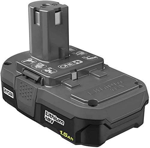 Ryobi 18-Volt ONE+ 1.5Ah Compact Lithium-Ion Battery (RENEWED)